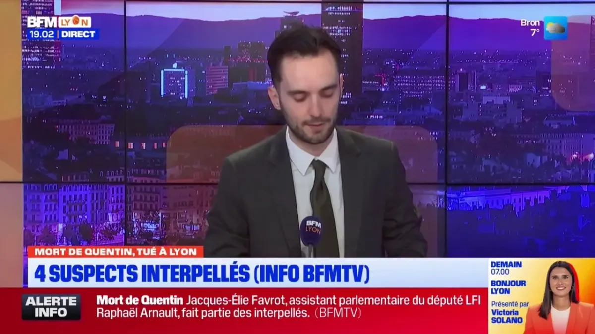 Quentin : 4 suspects interpellés dont Jacques-Elie Favrot, assistant du ...