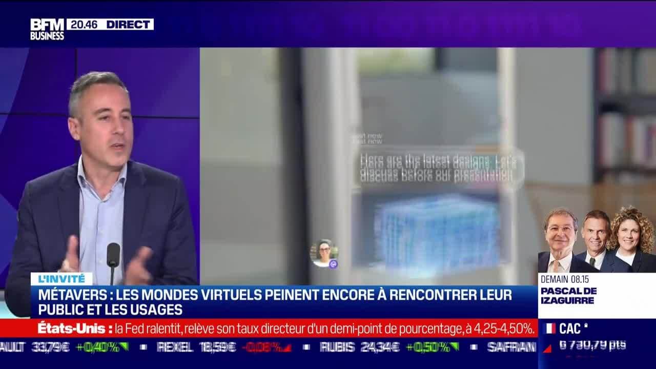 Alexandre Embry (Metaverse-Lab de Capgemini): Pourquoi Capgemini se lance dans le métavers ? - 14/12