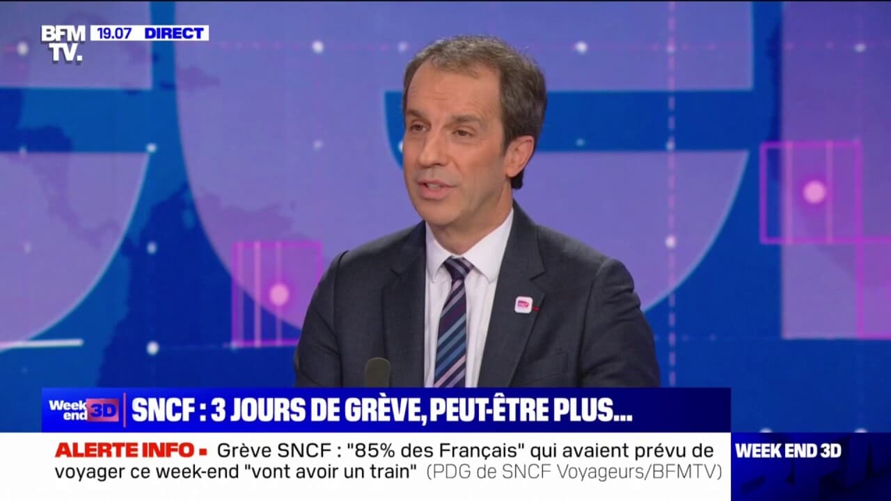 Christophe Fanichet, PDG de SNCF Voyageurs: "Aujourd'hui, je suis ...