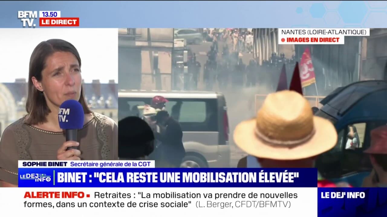 Sophie Binet (CGT): "J'appelle la présidente de l'Assemblée nationale à laisser les députés ...