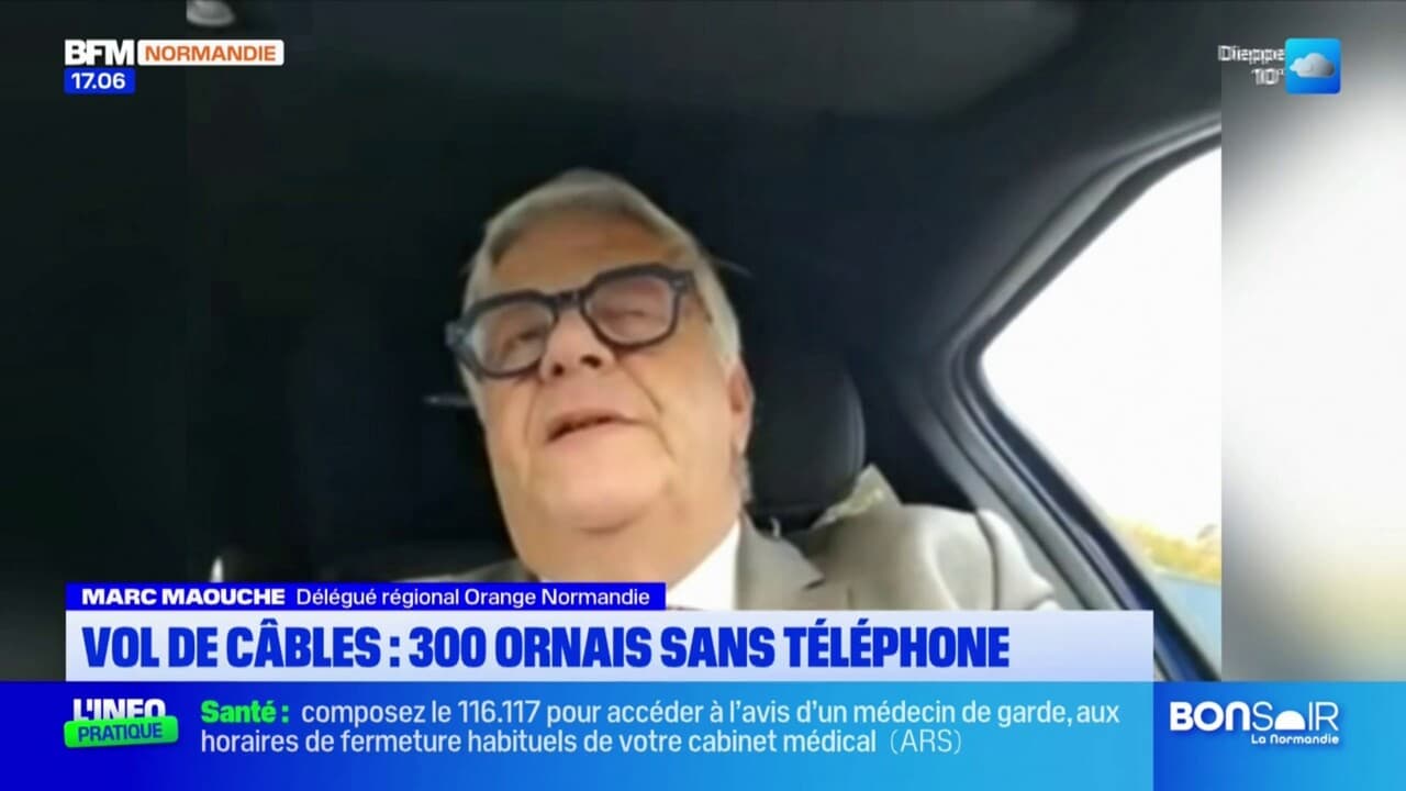 Orne: 300 personnes sans téléphone ni internet après un vol de câbles