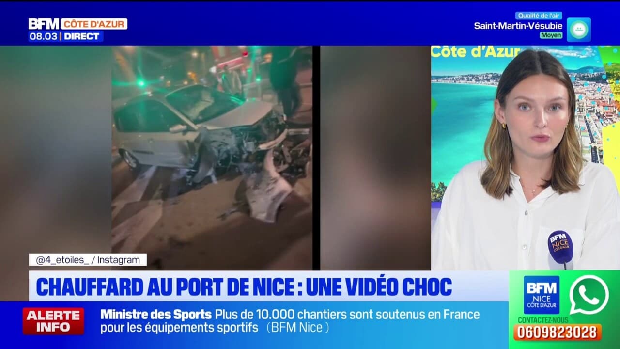 Violente collision au port de Nice : le chauffard fou échappe à la prison