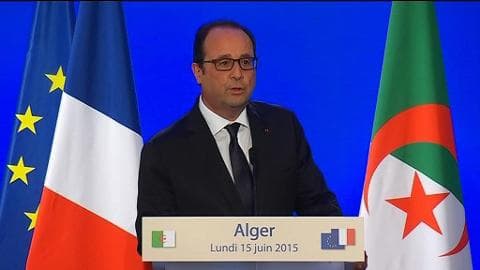 Hollande souligne "la très grande maîtrise intellectuelle" de Bouteflika
