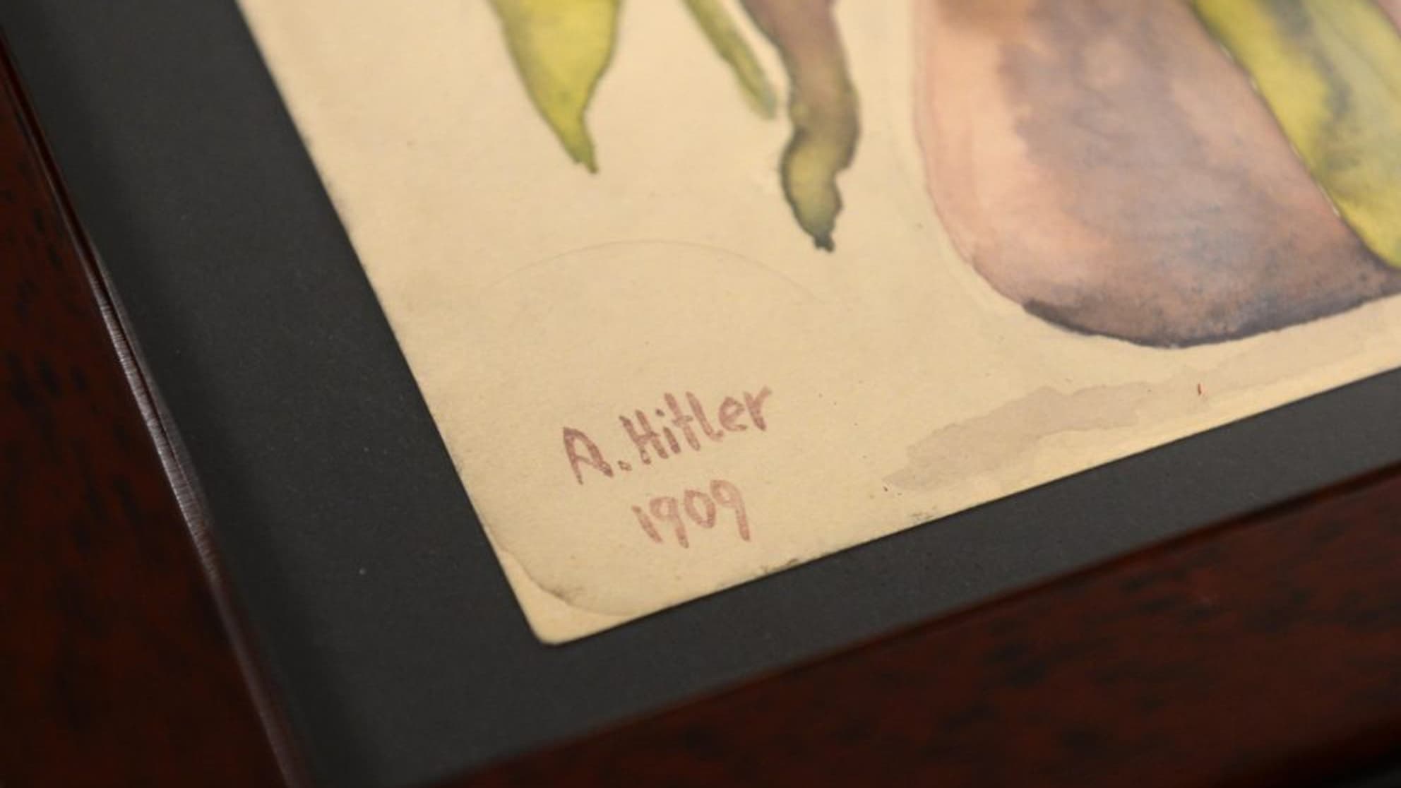 Des aquarelles et dessins d'Adolf Hitler vendus aux enchères