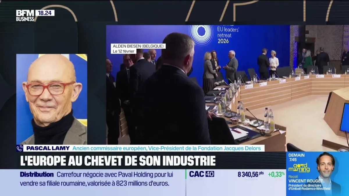 Pascal Lamy (Jacques Delors) : L'Europe au chevet de son industrie - 12/02