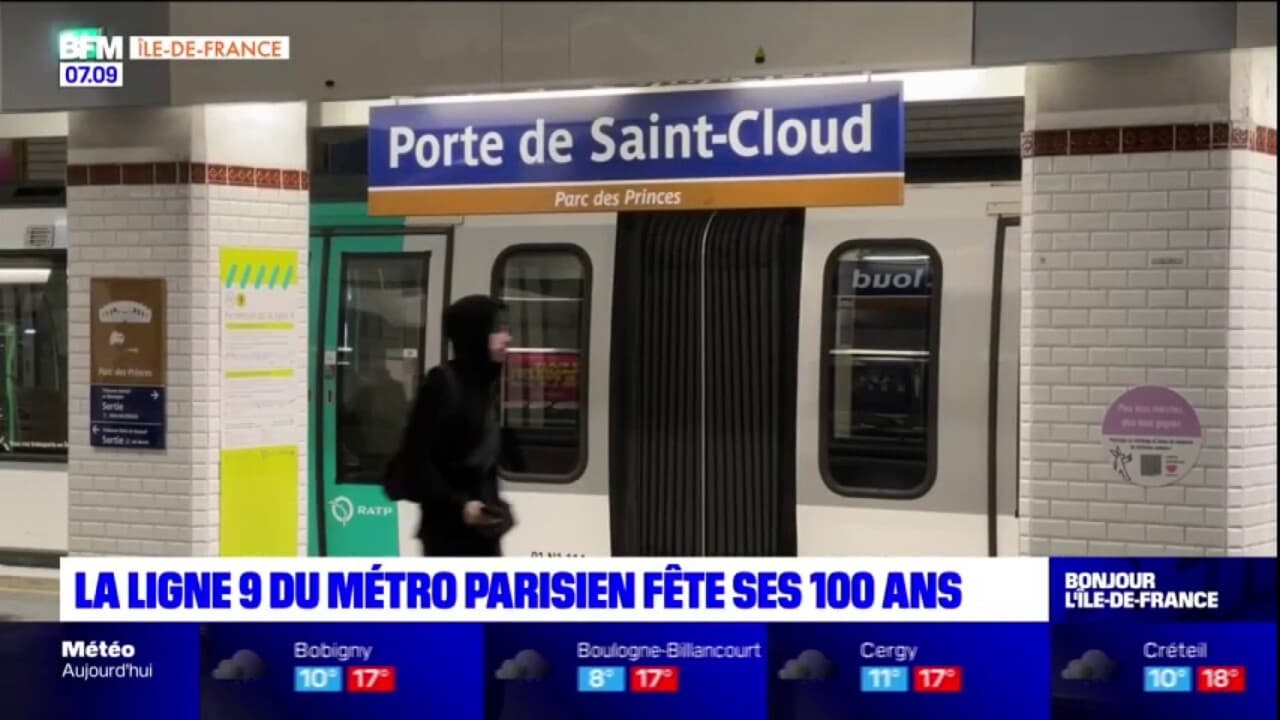 Paris: la ligne 9 fête ses 100 ans