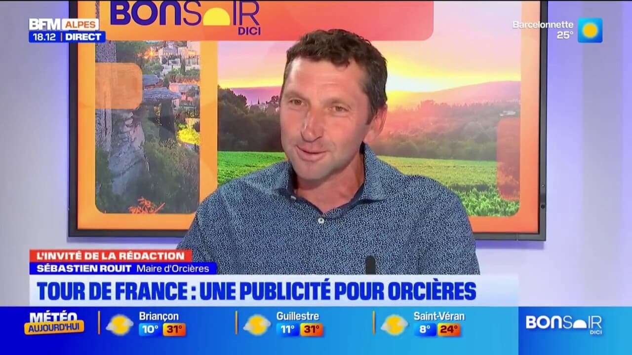 Sébastien Rouit, maire d'Orcières, était l'invité de BFM DICI