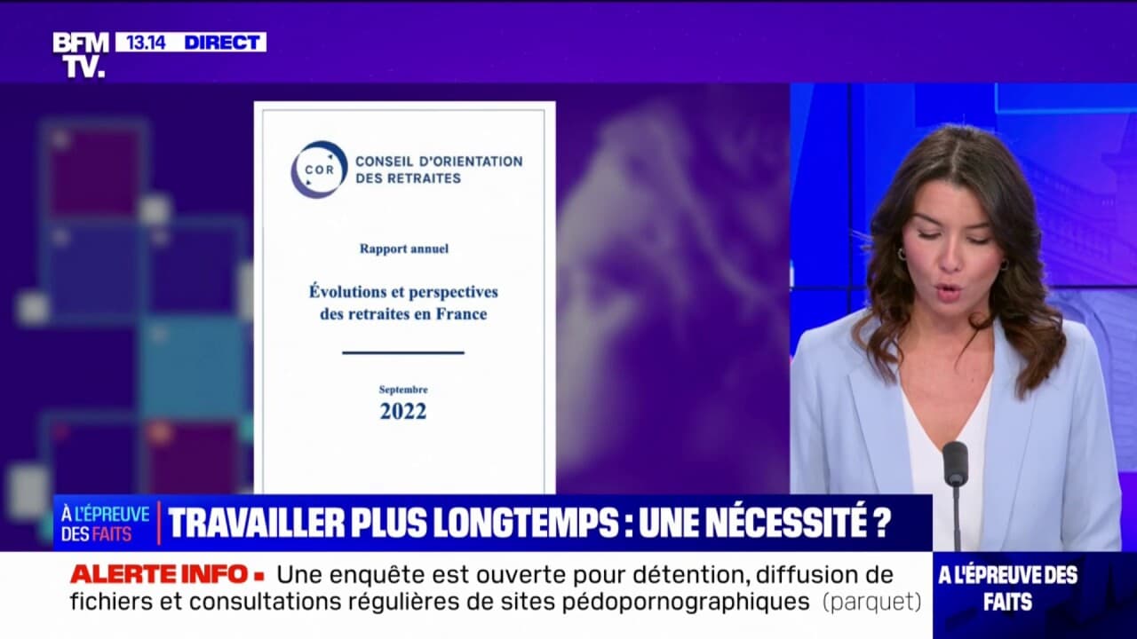 LA VÉRIF' - Travailler plus longtemps: est-ce une nécessité