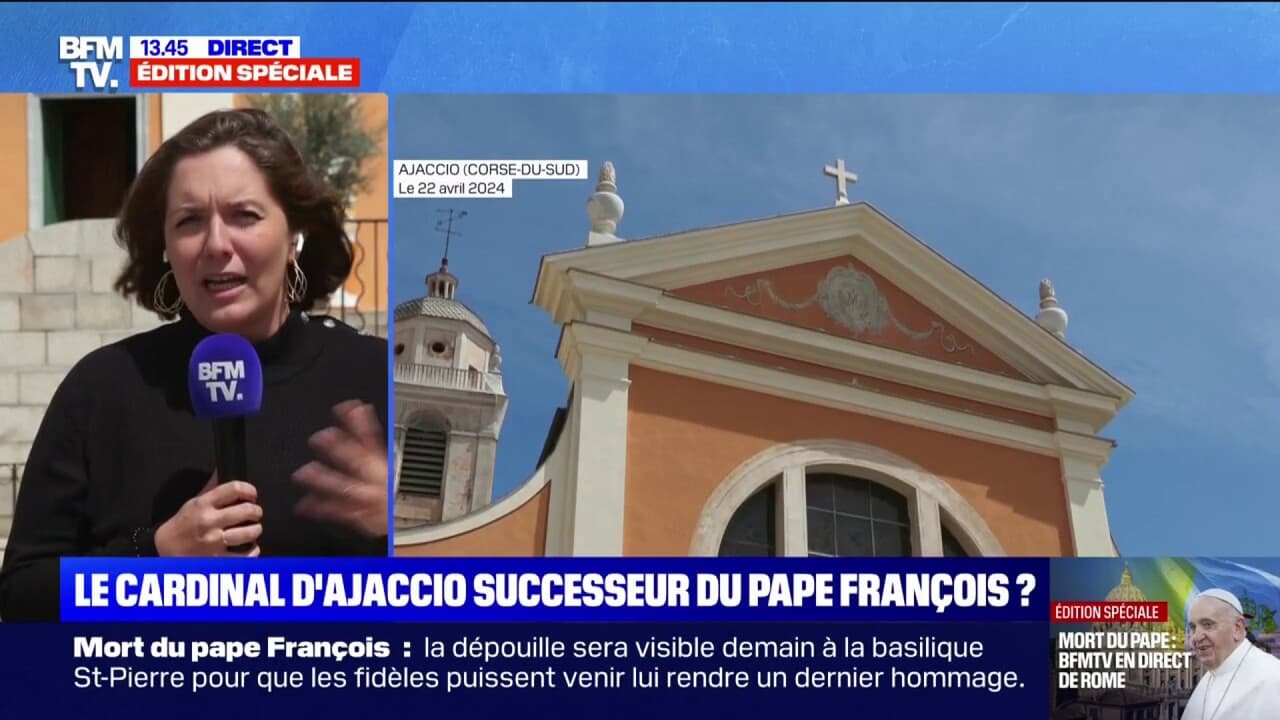 Prochain pape: la Corse a son favori, l'évêque d'Ajaccio François ...