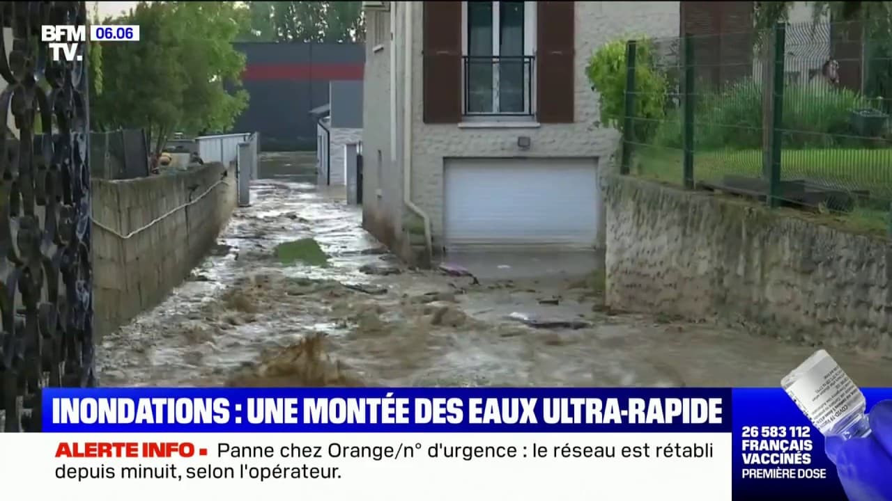 "En 30 minutes, c'était la catastrophe": des habitants de Seine-et ...