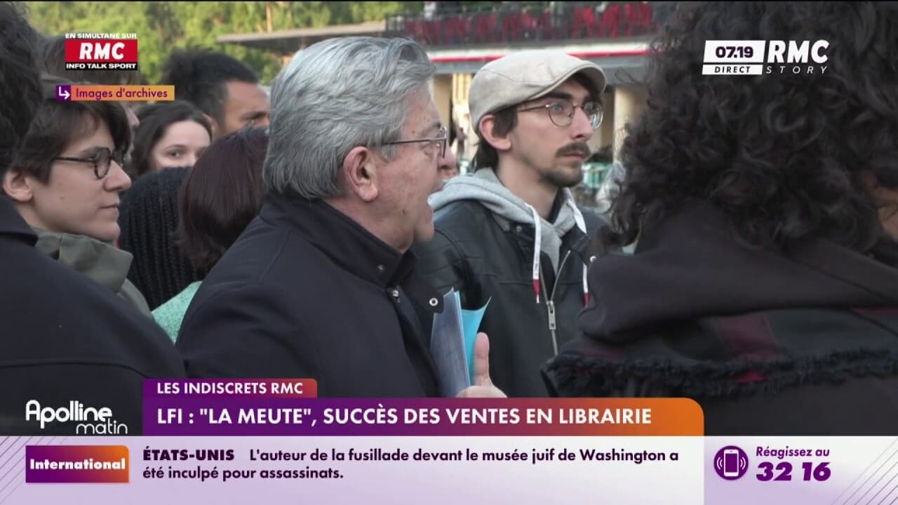 LFI : "La Meute", succès des ventes en librairie
