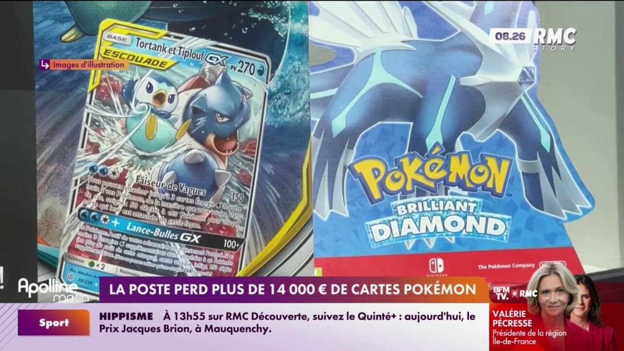 La Poste perd plus de 14 000€ de cartes Pokémon