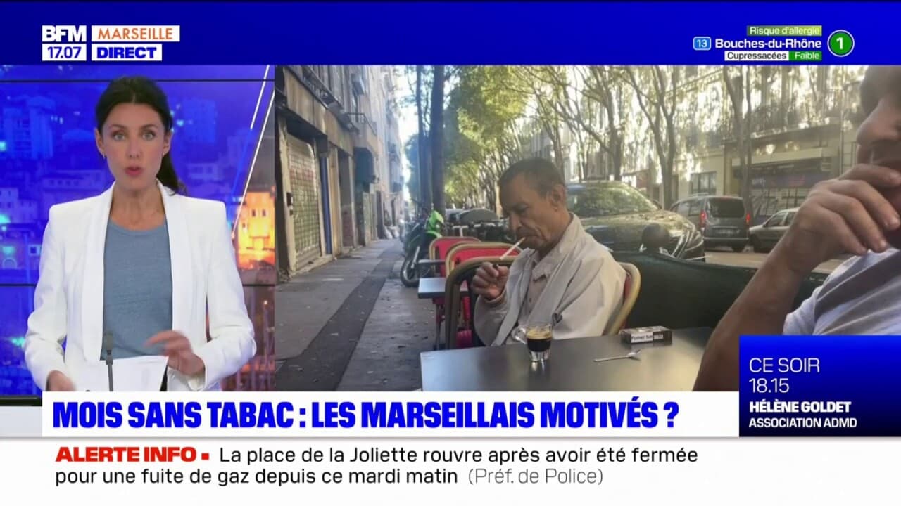 Mois sans tabac: les fumeurs motivés à Marseille?