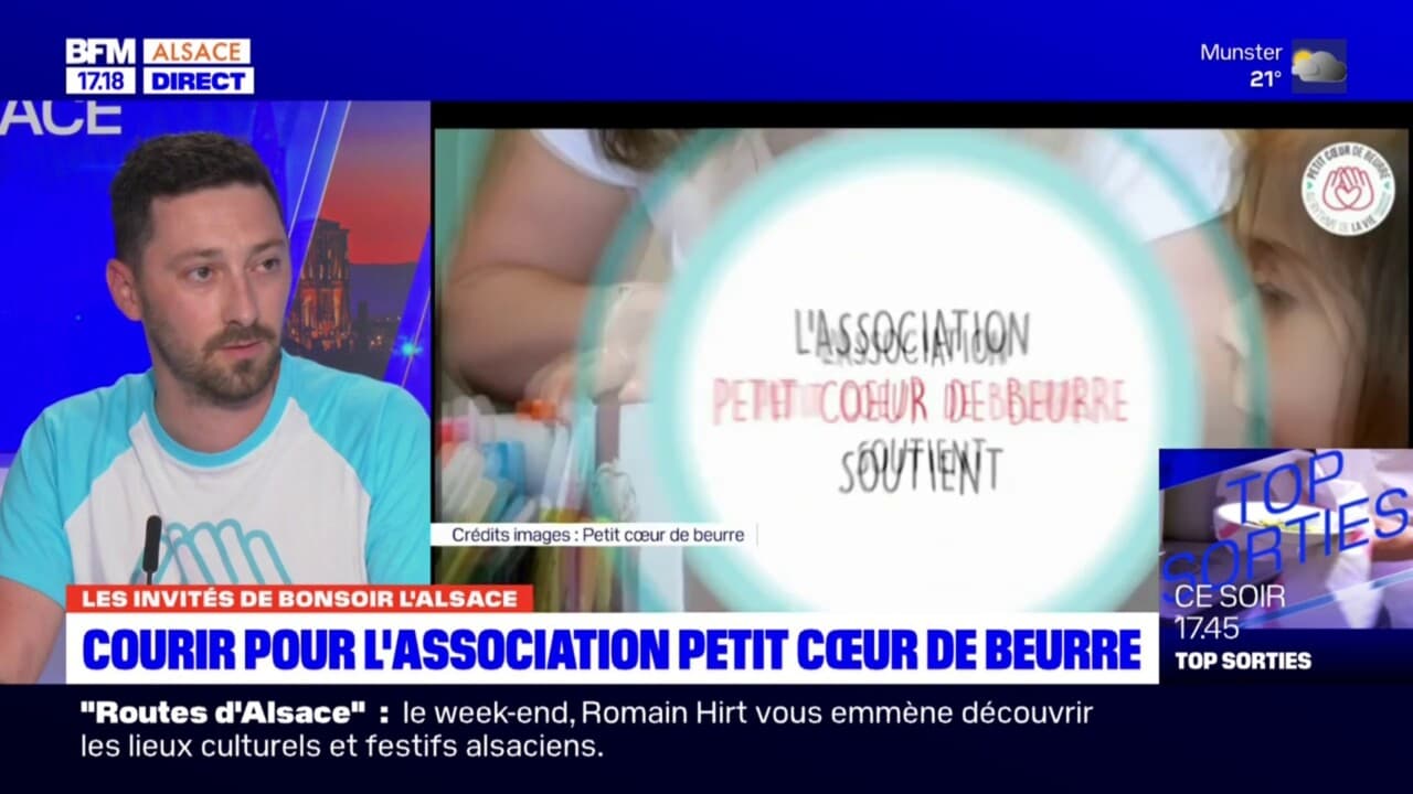 Strasbourg: courir pour l'association Petit cœur au beurre