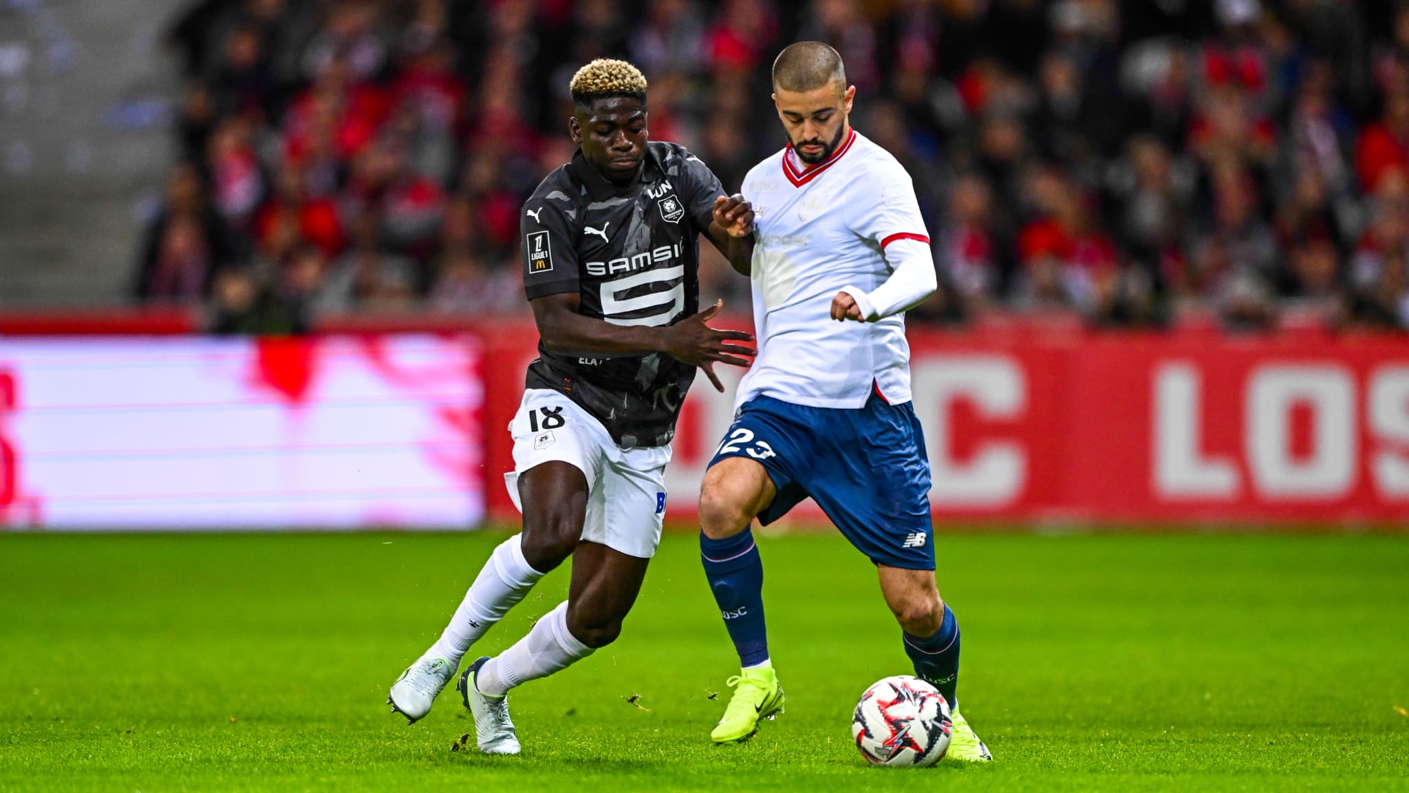 Lille-Rennes: le LOSC enchaîne, la série noire se poursuit pour les Rennais