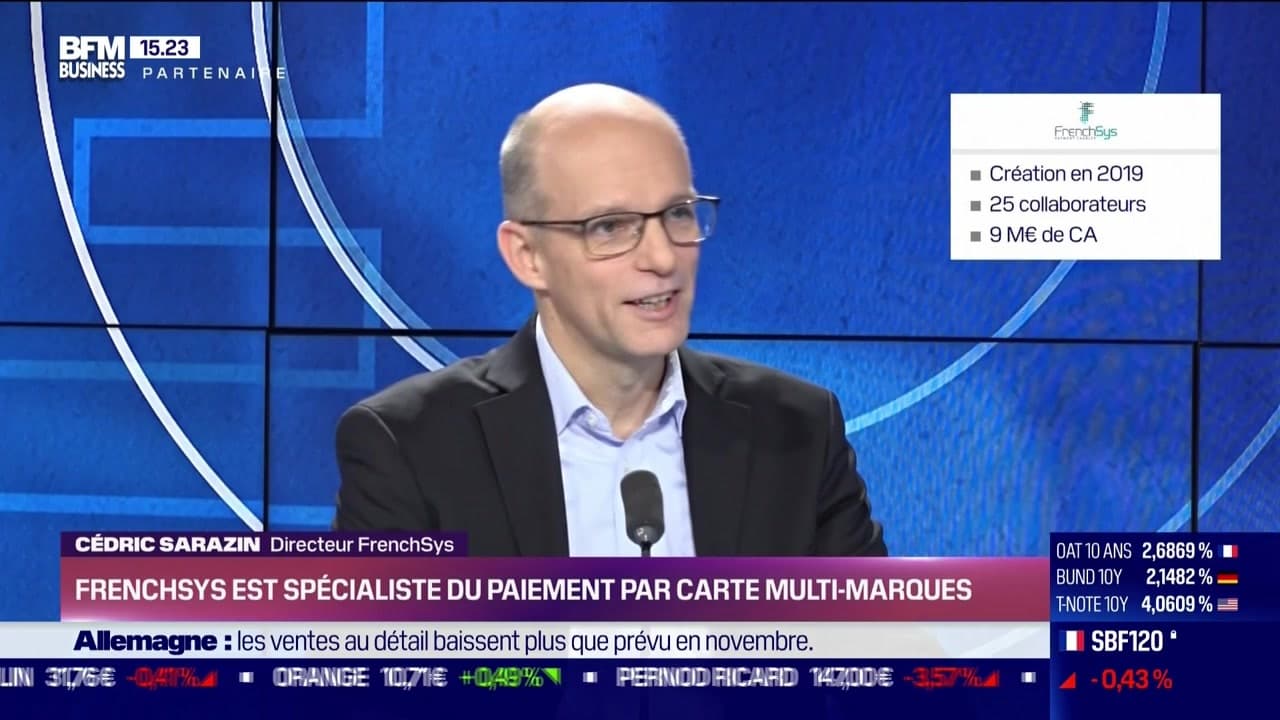 Cédric Sarazin (FrenchSys) : FrenchSys est spécialiste du paiement par ...