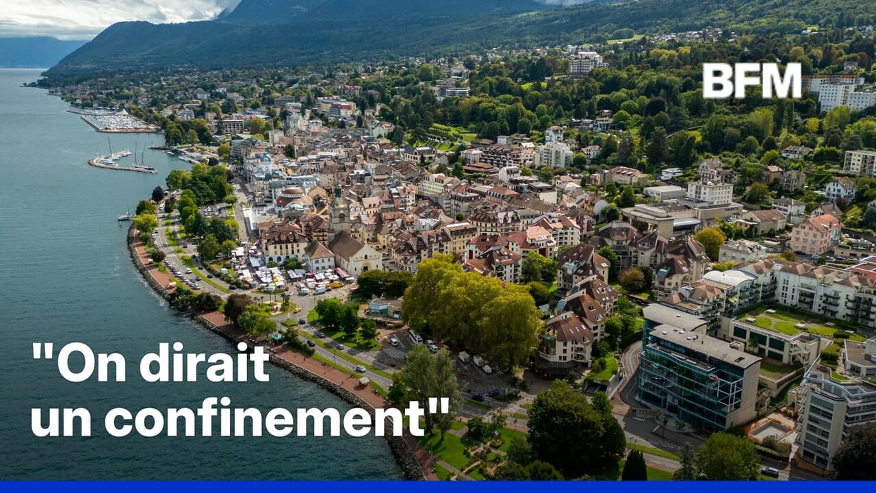 ROBIN DE BFM - Évian-les-Bains se prépare à accueillir le sommet du G7 ...