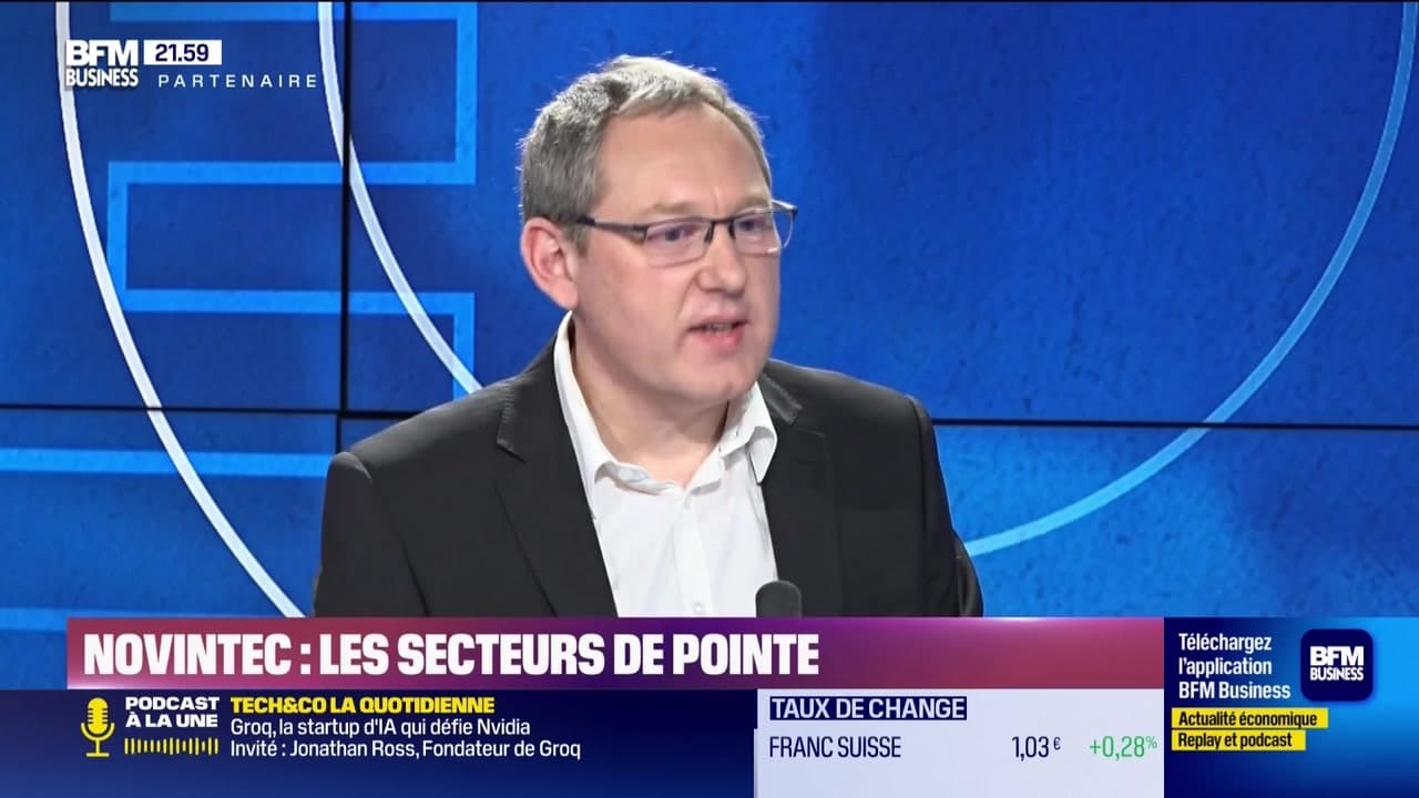 Thierry Defrance (Novintec) : Novintec, les secteurs de pointe - 13/04