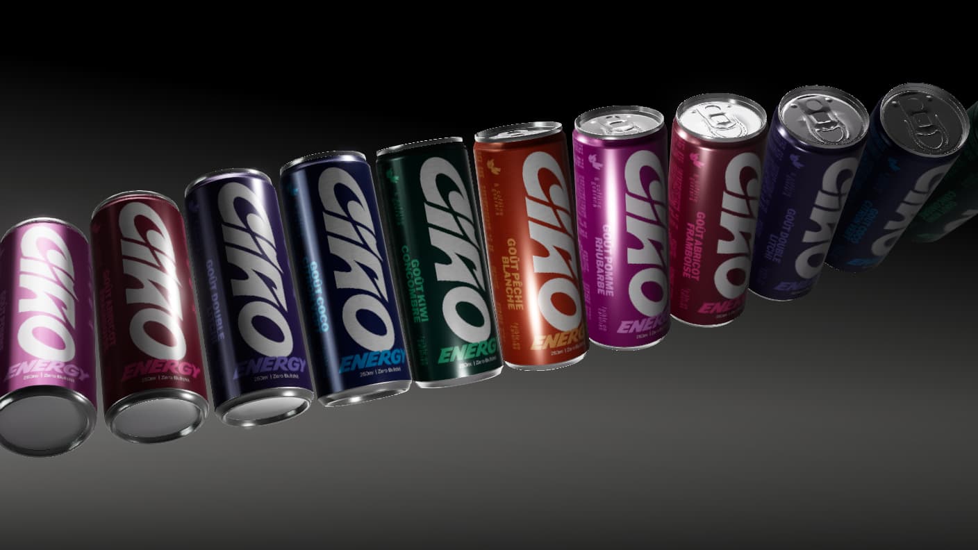 Ciao Energy, la boisson énergisante lancée par Squeezie, Léna ...