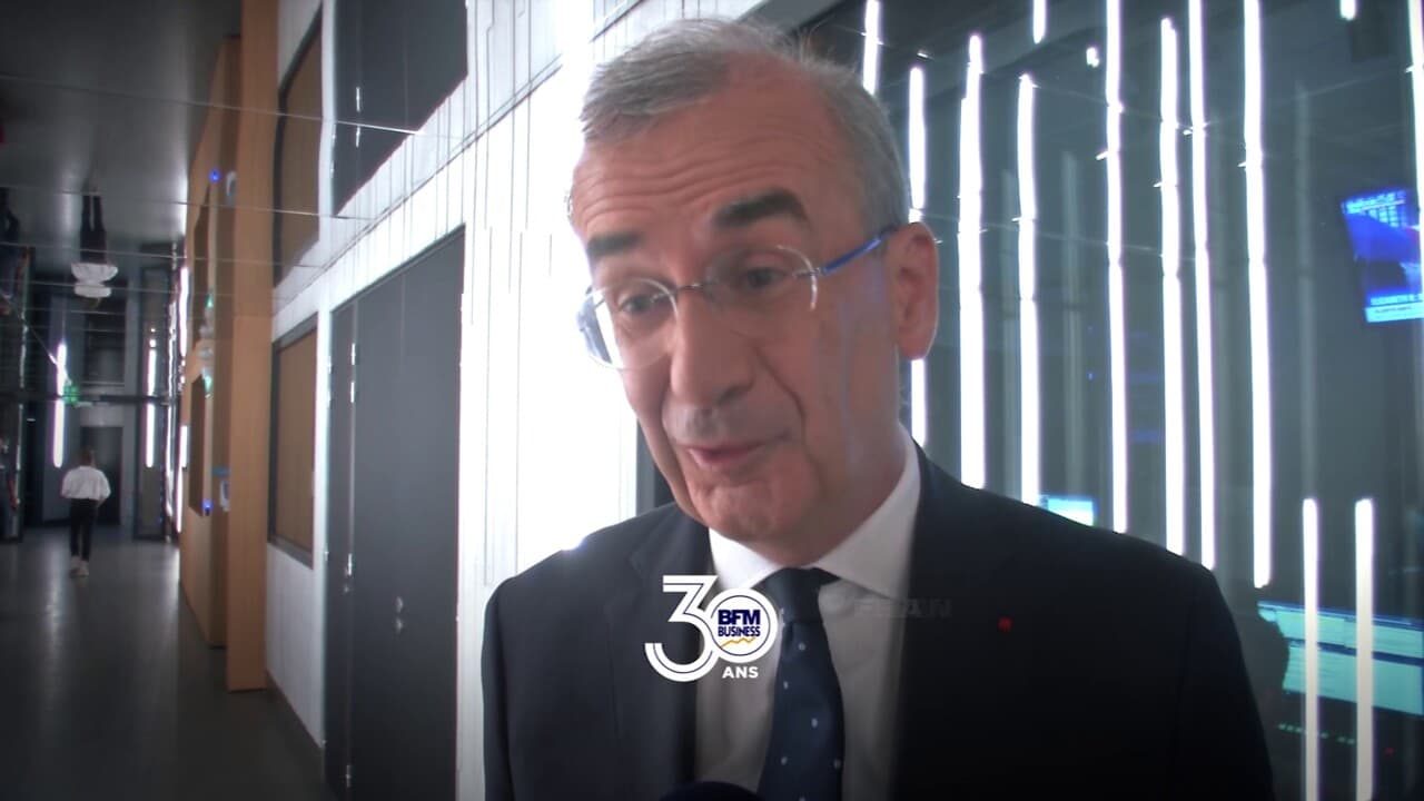 BFM Business a 30 ans: François Villeroy de Galhau, Gouverneur de la ...