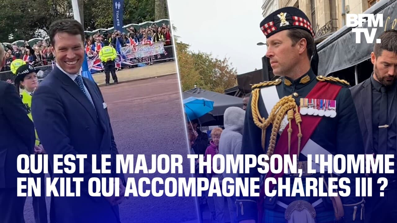 Qui est le major Jonathan Thompson, cet écuyer du roi Charles III ...