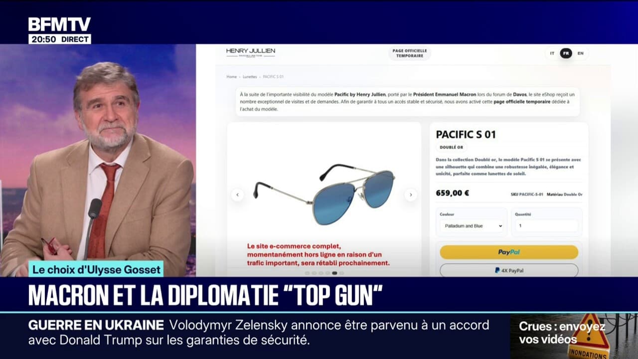 Le choix d’Ulysse Gosset - Emmanuel Macron et la diplomatie “Top Gun”