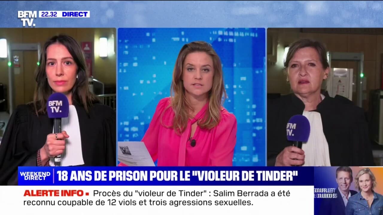 Salim Berrada, surnommé le "violeur de Tinder", condamné à 18 ans de ...