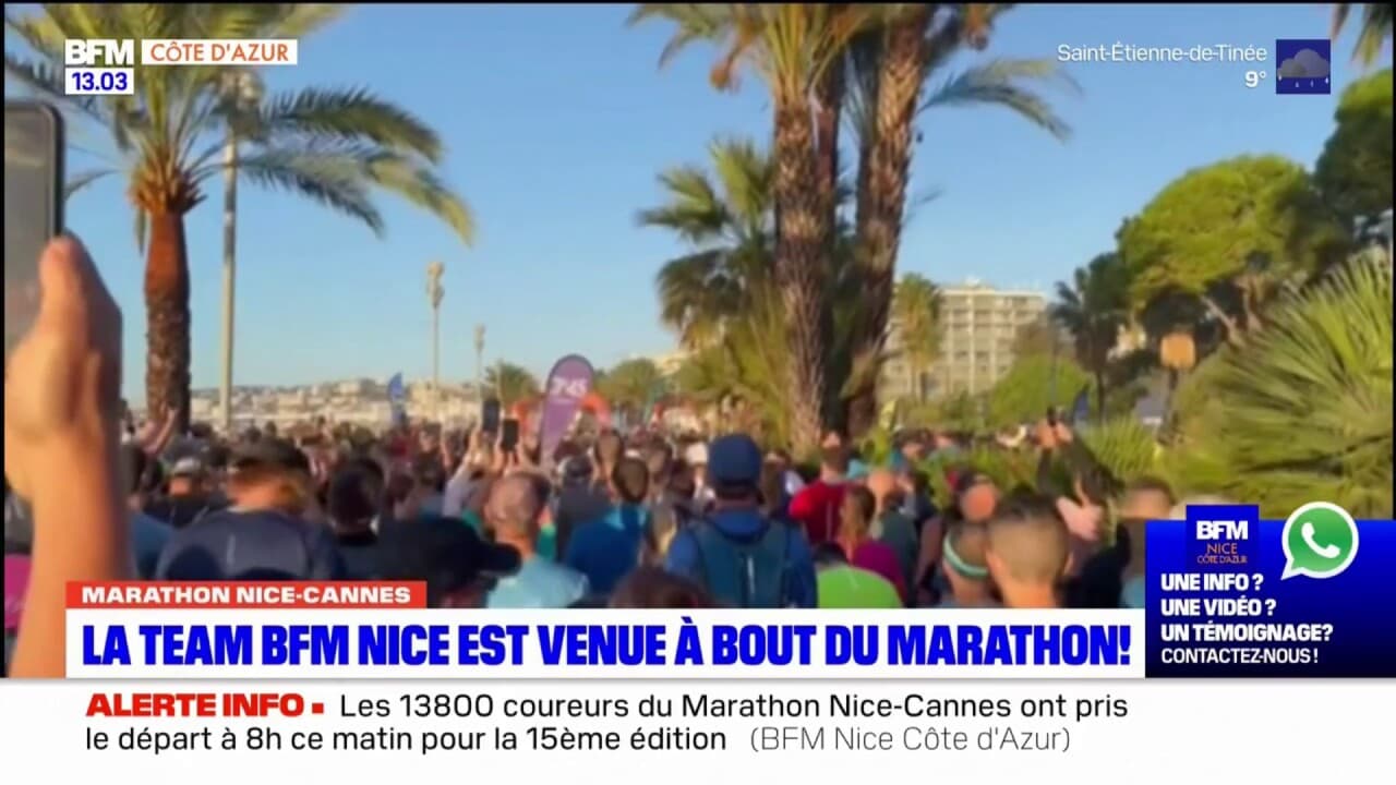 L'équipe BFM Nice est venue à bout du marathon