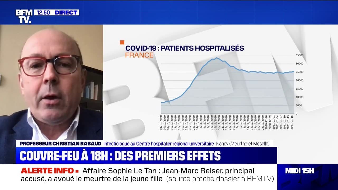 Couvre-feu à 18h: selon le Pr Christian Rabaud, infectiologue à Nancy ...