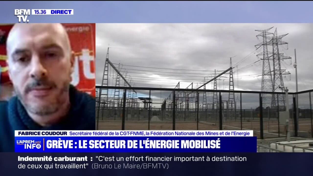 Fabrice Coudour (CGT Mines-Énergie) sur les retraites: "Si l'attaque ...