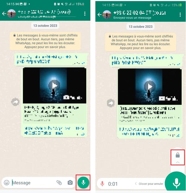 WhatsApp: cette astuce vous permet d'envoyer bien plus facilement vos messages vocaux