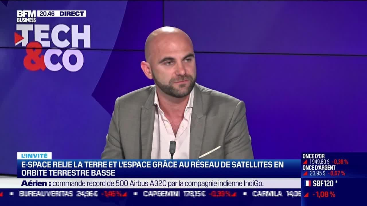 William Ricard (E-Space) : E-Space relie la Terre et l'espace grâce au ...
