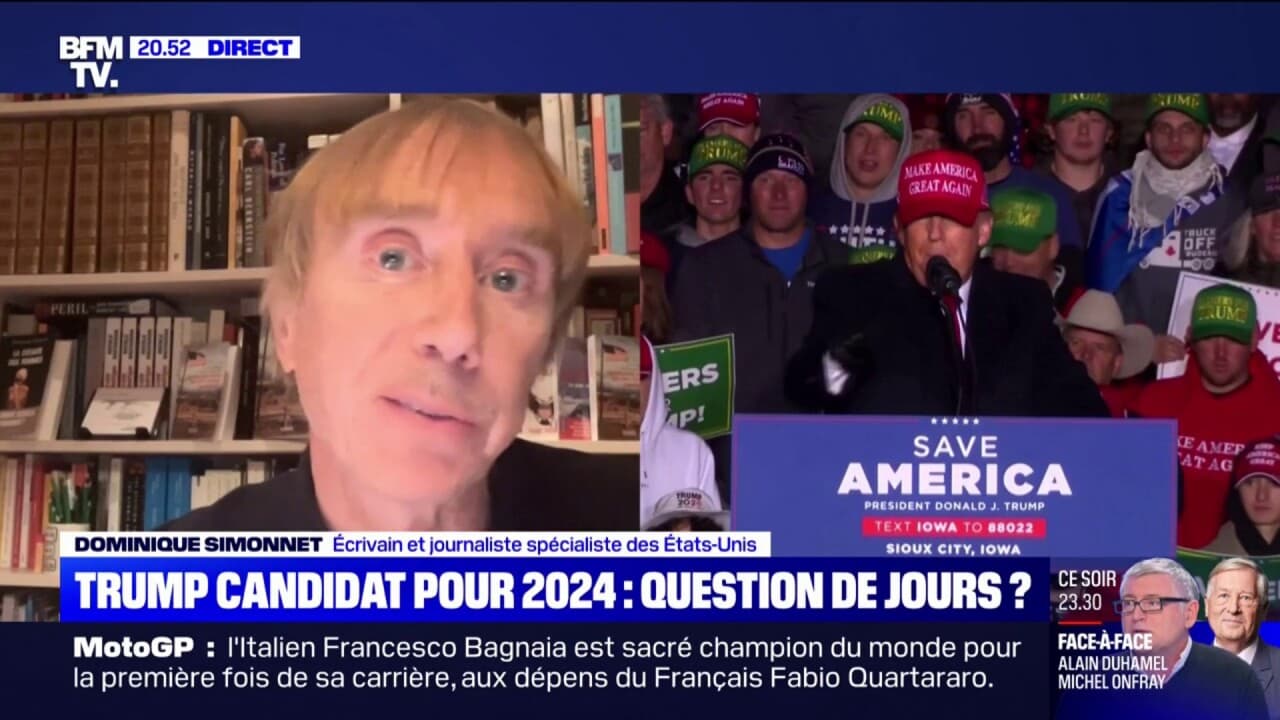 Dominique Simonnet: "Donald Trump veut se venger de sa précédente ...