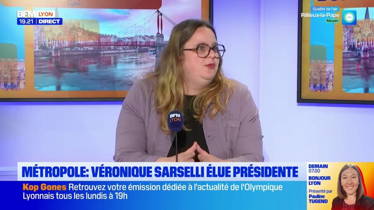 Fanny Dubot, maire écologiste du 7e arrondissement de Lyon (Rhône), a ...