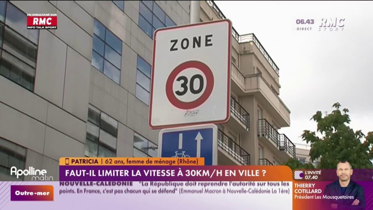 "30 km/h, c'est une folie !" : Patricia, auditrice, est vent debout comme la limitation de la ...