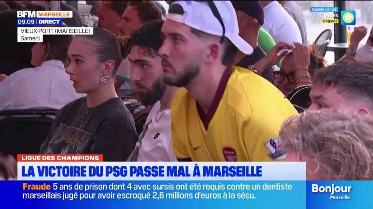 La victoire du PSG en finale de LDC passe mal à Marseille