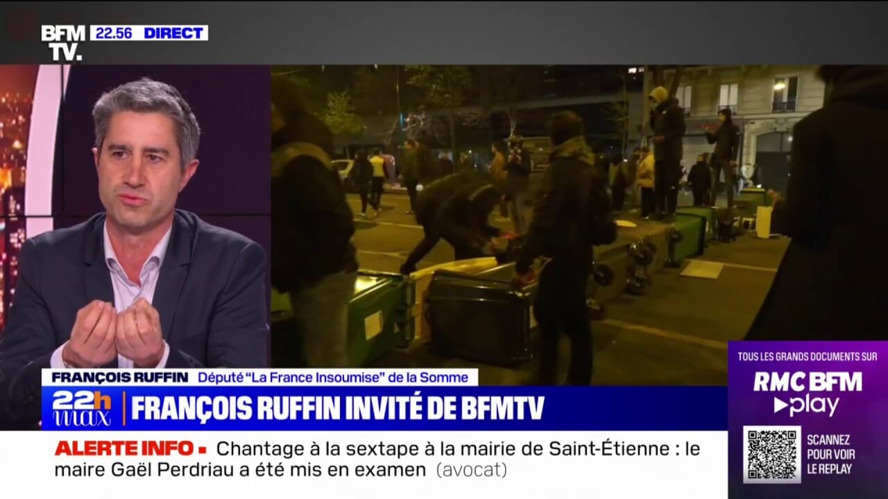 François Ruffin: "Je refuse toute violence d'où qu'elle vienne"