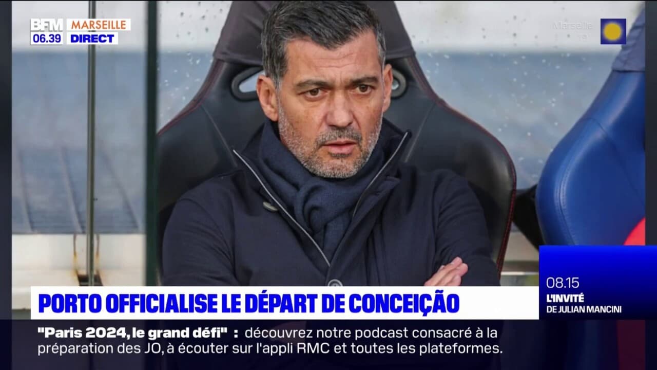 Cible prioritaire de l'OM, Sergio Conceição officialise son départ de Porto