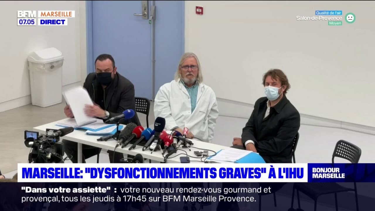 Marseille: des "dysfonctionnements graves" reprochés à Didier Raoult ...
