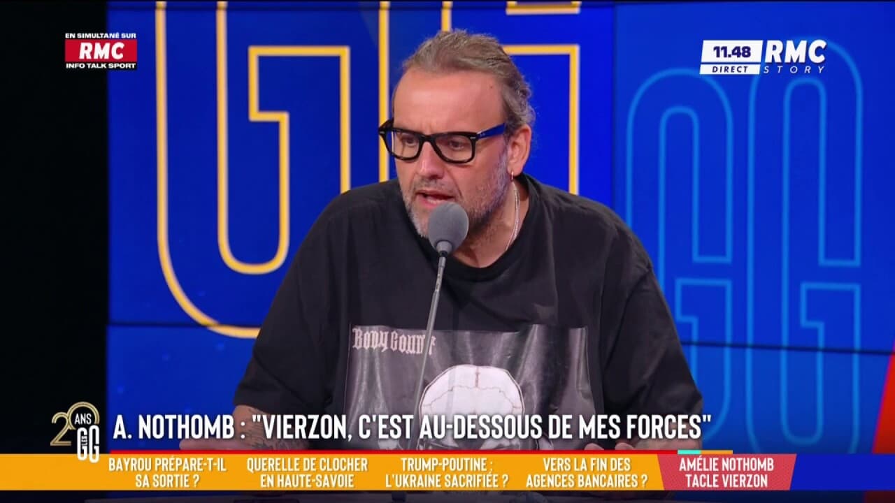 Amélie Nothomb : "Vierzon c’est au-dessus de mes forces !" "J'y vois un ...