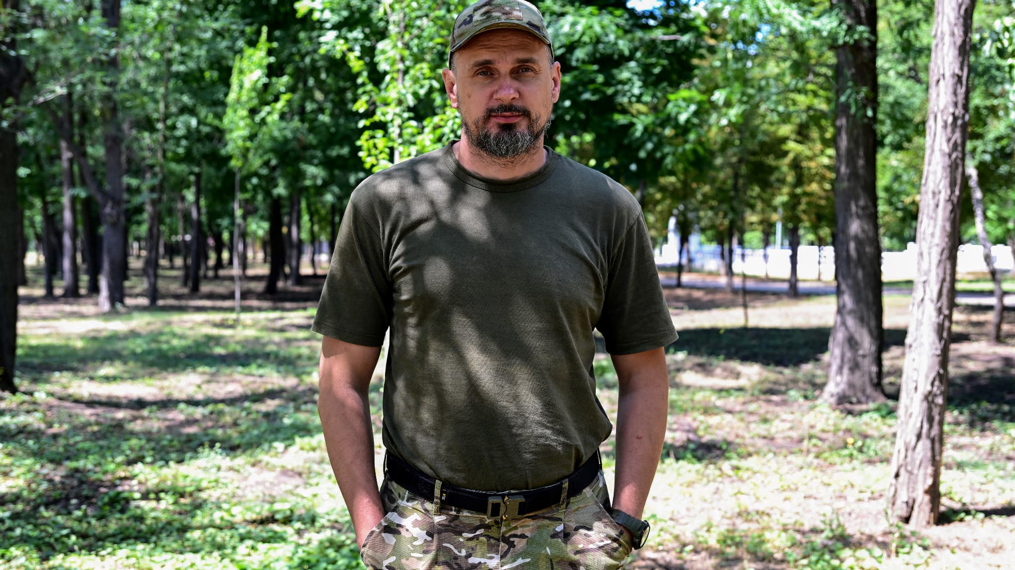 Le cinéaste ukrainien Oleg Sentsov blessé au combat