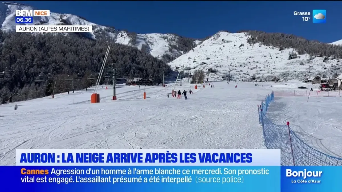 Auron: la neige de retour sur les pistes pour le plus grand bonheur des ...