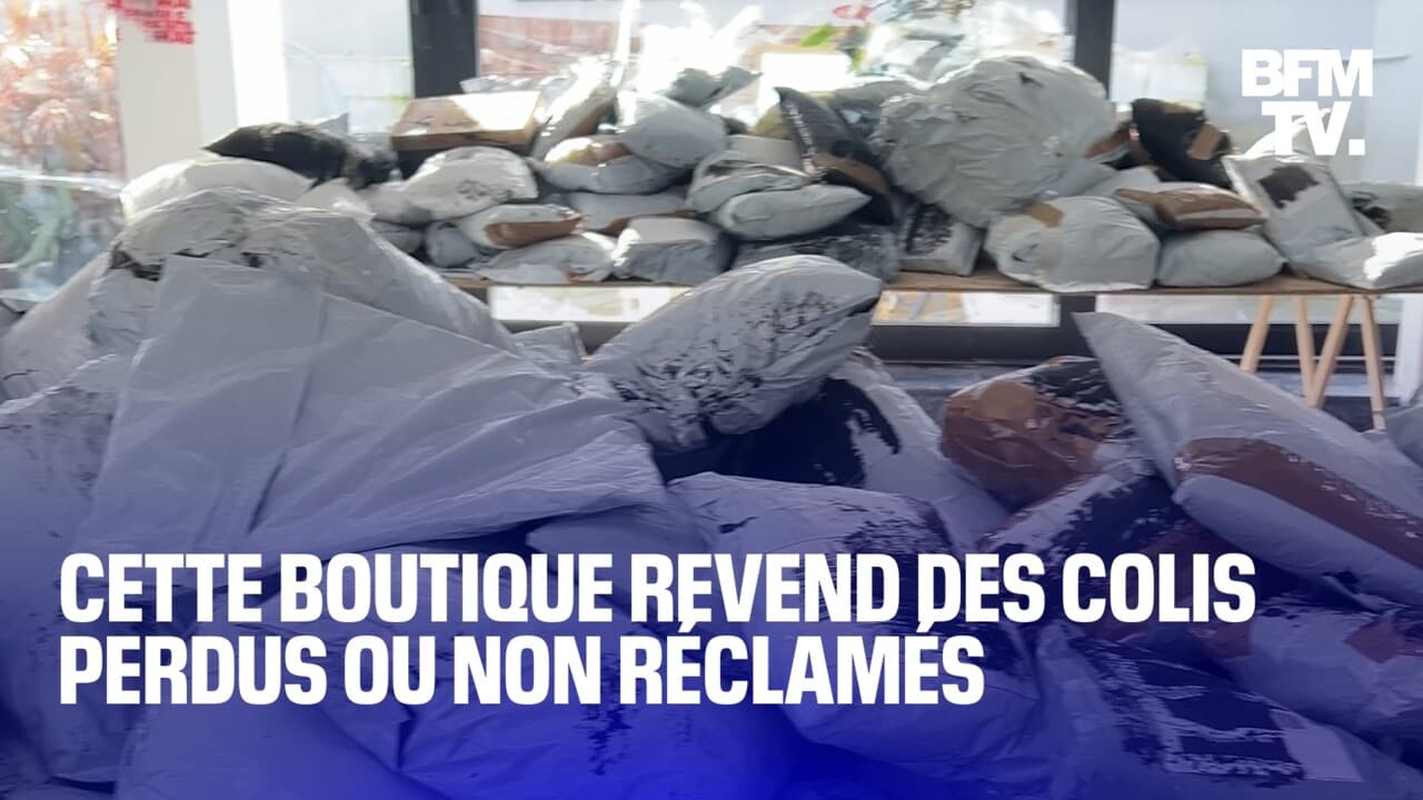 Val-de-Marne: ce magasin revend des colis perdus et les clients les ...