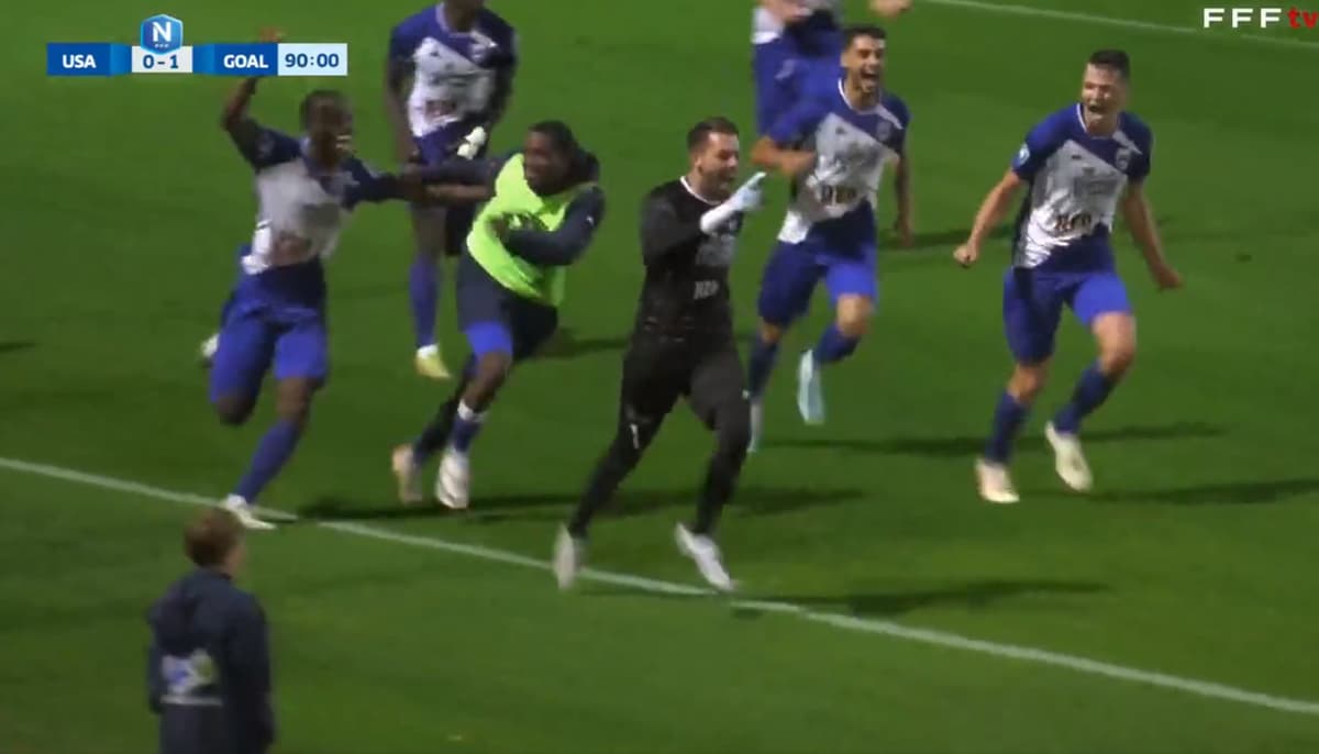 Moment de folie en National: le gardien d'Avranches égalise dans le ...