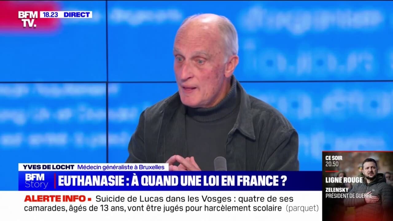 Yves de Locht, médecin à Bruxelles: "Pratiquer une euthanasie, c'est la ...