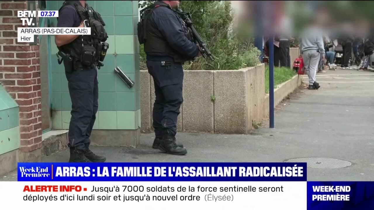 Attaque au couteau à Arras: l'assaillant et sa famille bien connus des ...