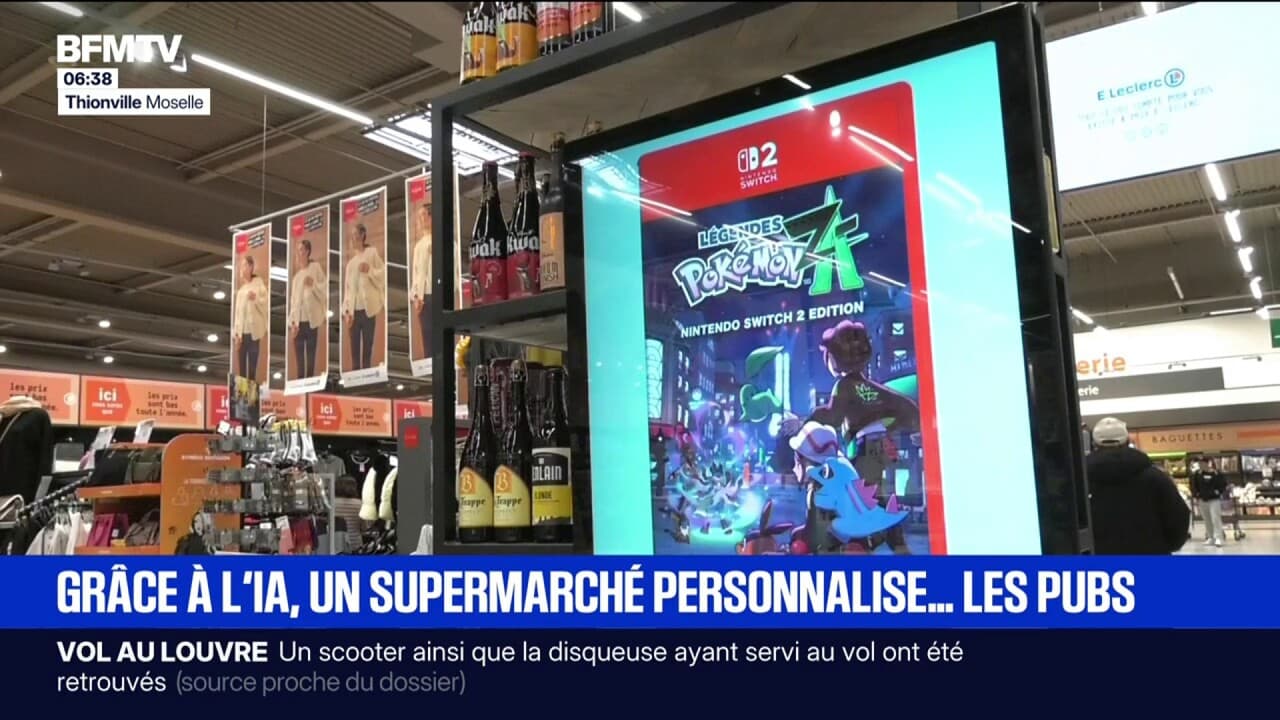 Un supermarché propose des publicités personnalisées grâce à l ...