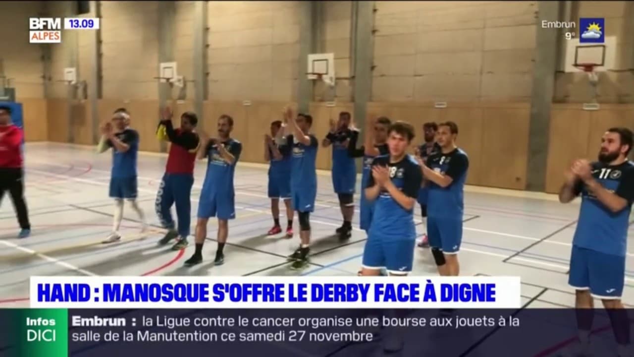 Handball: Manosque s'offre le derby face à Digne