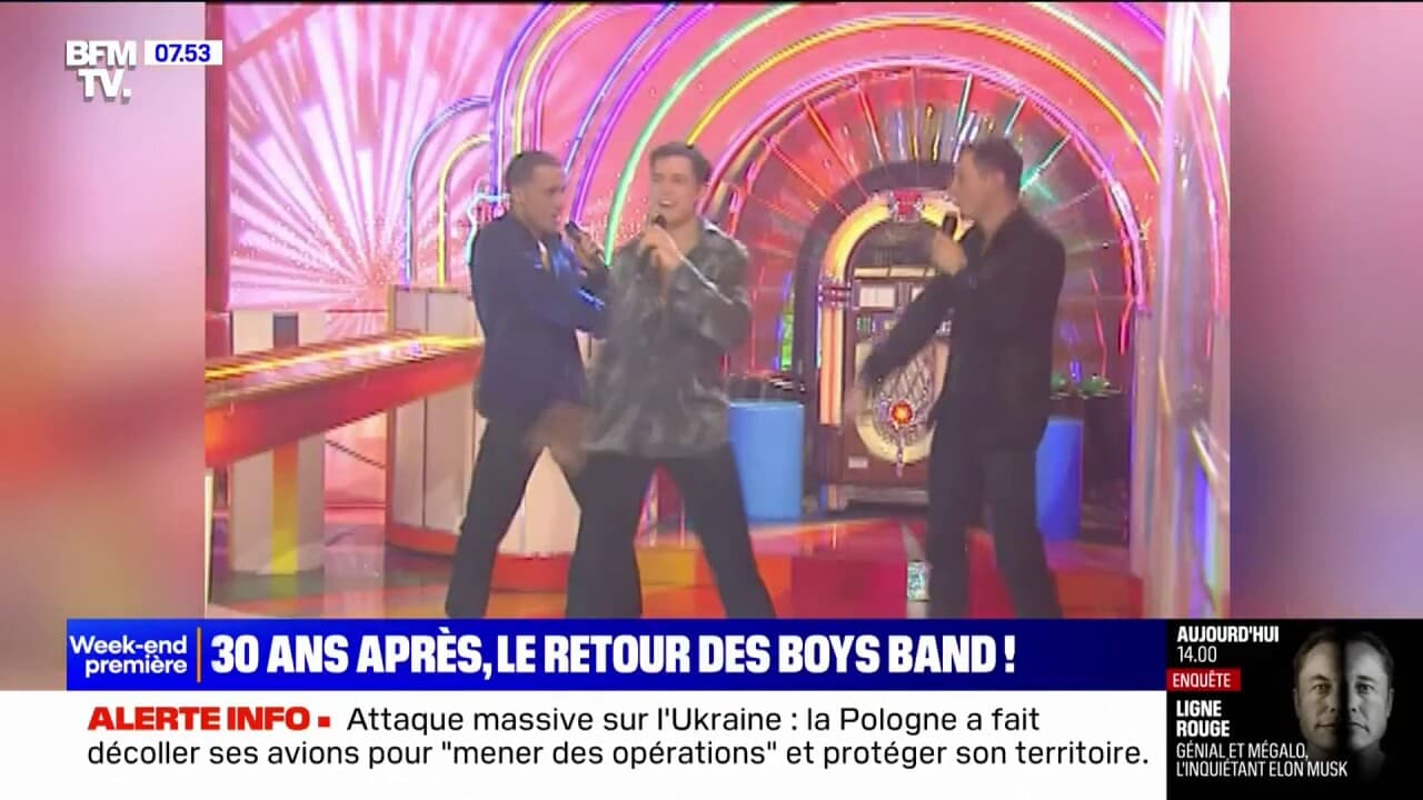 30 ans après, c'est le retour en force des boys bands