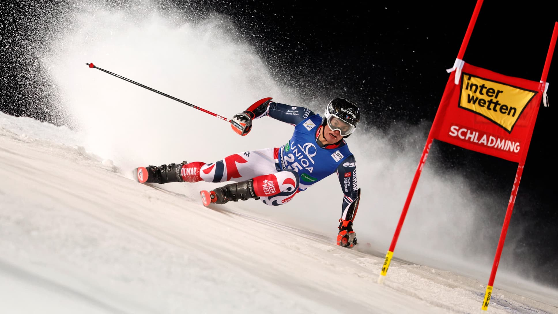 Ski alpin: Alban Elezi Cannaferina sur le podium du slalom géant de ...